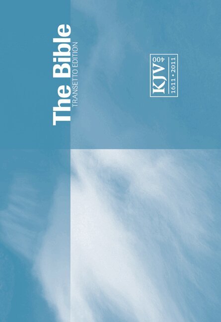 KJV Transetto Text Bible, Blue Blue - Häftad | Akademibokhandeln
