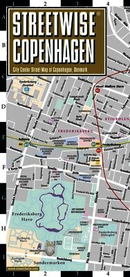 Streetwise Copenhagen Map - Laminated City Center Street Map of ...